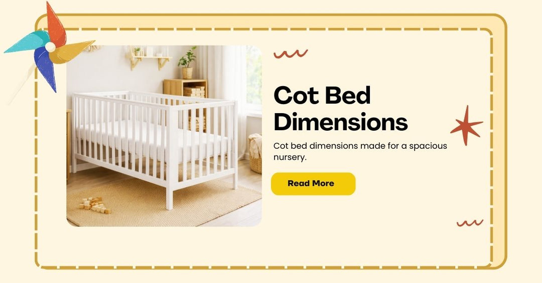 Standard Cot Bed Dimensions: The Perfect Fit Assessment – Kub Direct