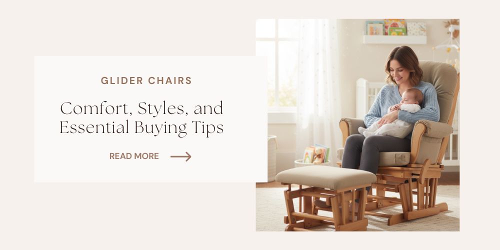 Explore Glider Chairs: Comfort, Styles & Durable Designs – Kub Direct