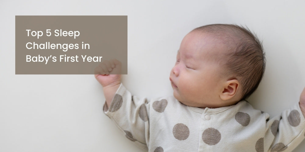 Baby Sleep Challenges in First Year & Solutions | Kub Direct