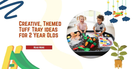 6 Themed Tuff Tray Ideas for 2 Year Olds | Role Play & Toddler Fun ...